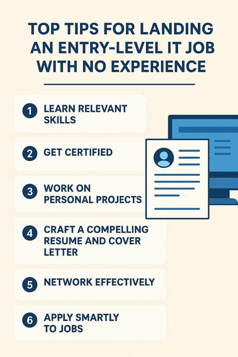 Top Tips for Landing an Entry-Level IT Job With No Experience